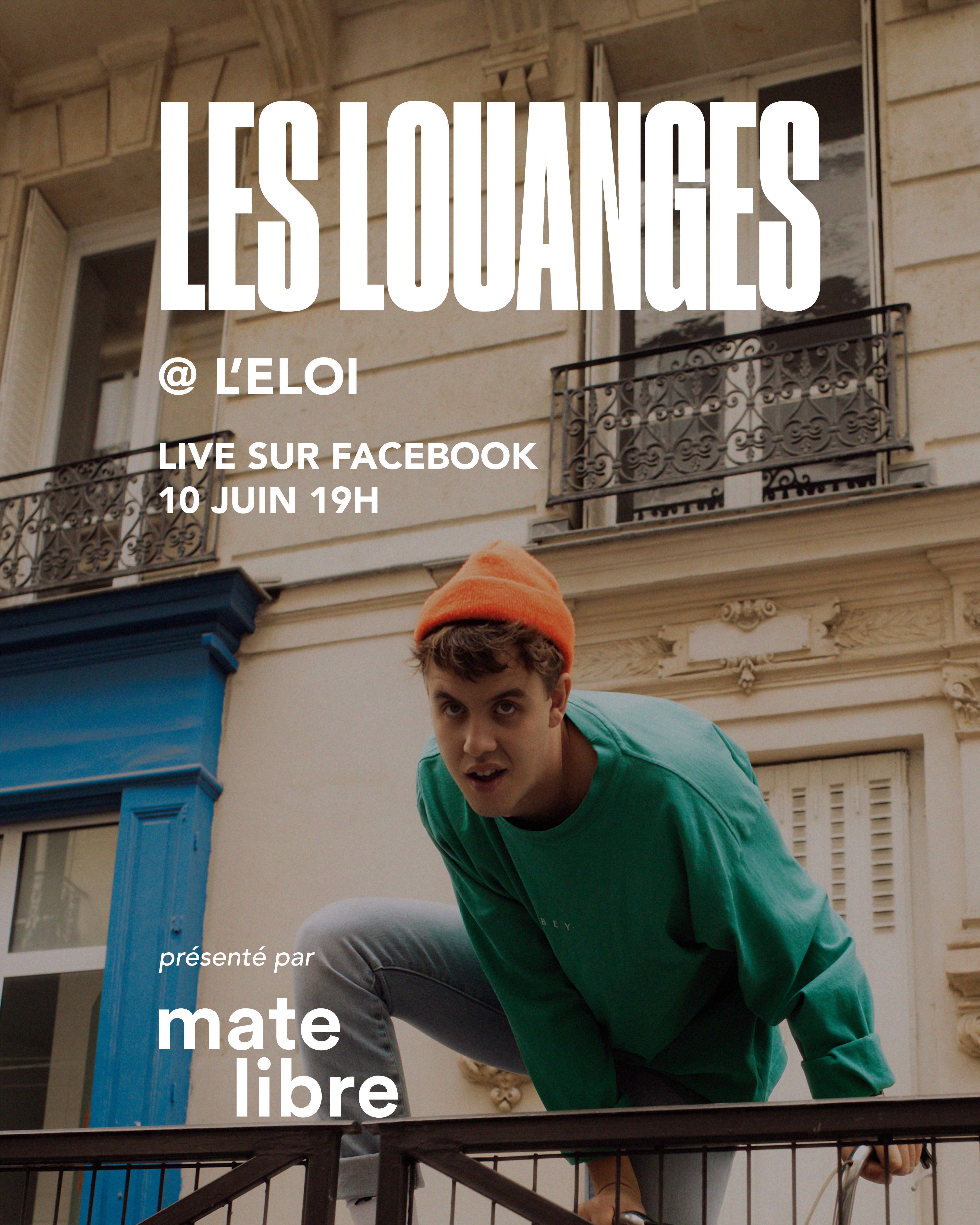 Les Louanges live on the roof of L'Eloi | Bonsound